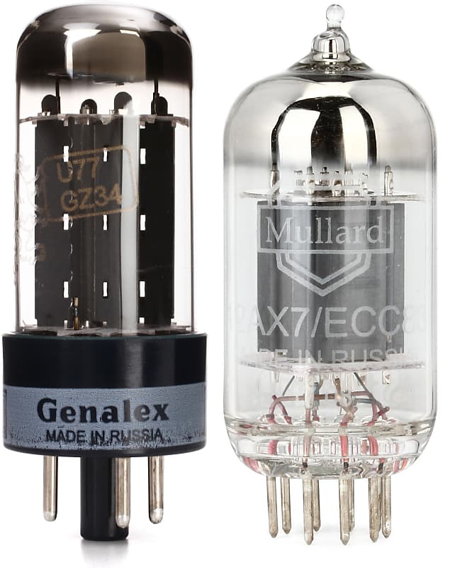 Genalex Gold Lion GZ34/U77 Rectifier Tube Bundle with Mullard | Reverb