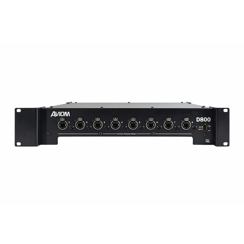Aviom D800 Rackmount Personal Audio Mixer A-Net Distribution | Reverb