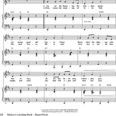 Mickey's Caroling Book - Holiday Fun With Mickey Mouse and | Reverb