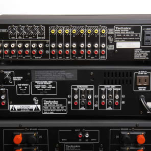 Technics SE-TX100 (3 Amps) SH-TX100 Preamp and SH-SX100 | Reverb