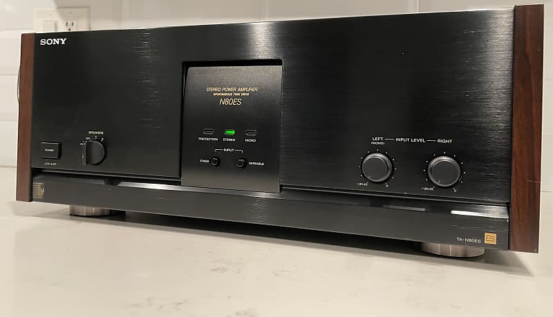 Sony TA-N80ES Stereo Power Amplifier 200 watts/channel | Reverb