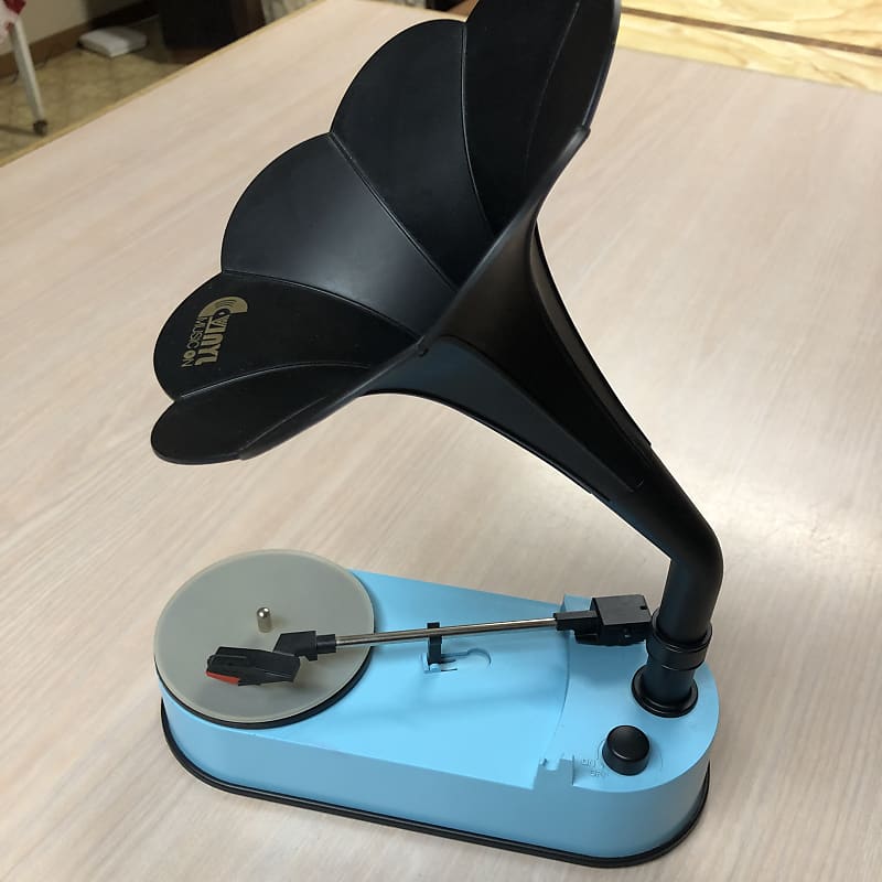 Grammophone Battery/USB powered Record Player | Reverb