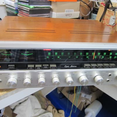 RARE Sansui Model Eight Deluxe Fm/Am Receiver, Analogue, Wood | Reverb
