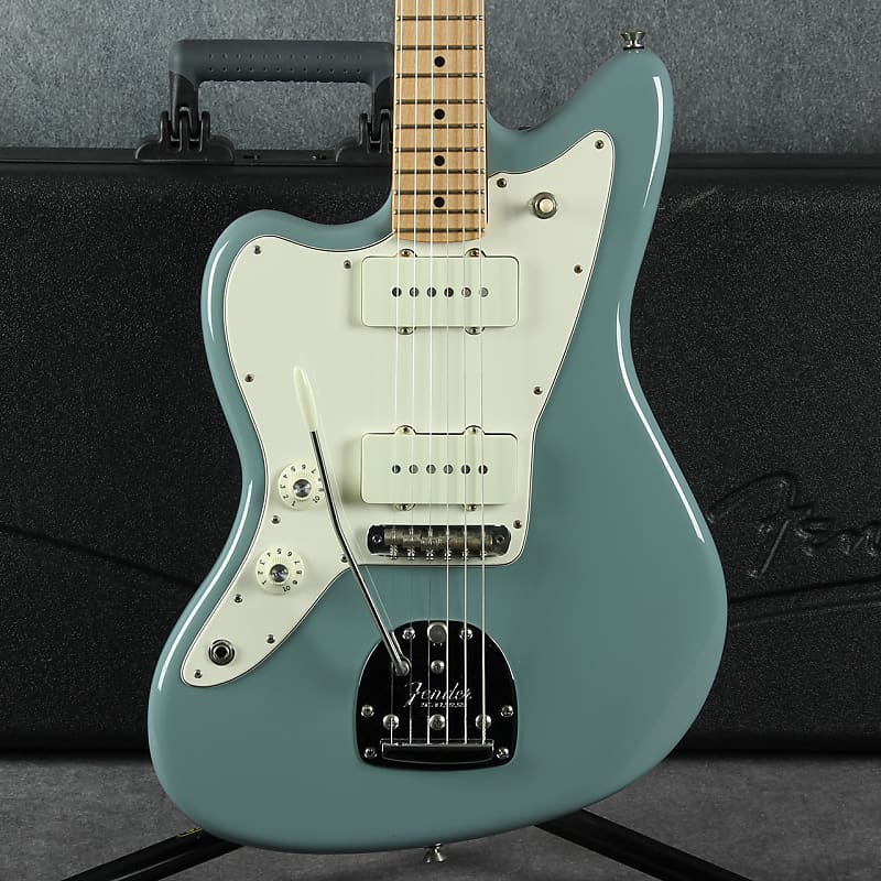 Fender American Professional Jazzmaster - Sonic Grey - Lefty | Reverb