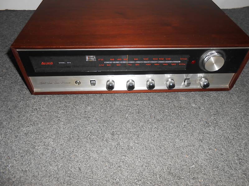 Allied Vintage Stereo Receiver Model 325 | Reverb