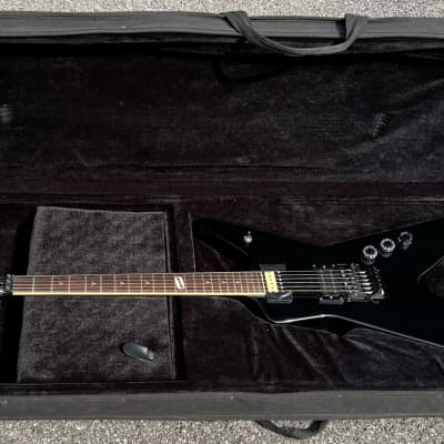 2007 Dean Dime Shadow ML W/Case Black Dimebag Darrell | Reverb