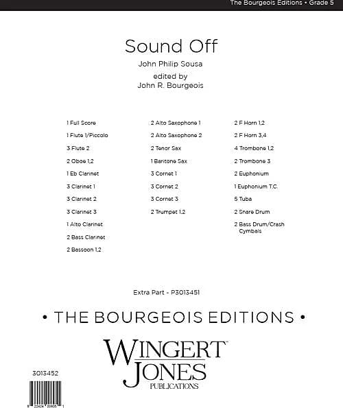 Sound Off - Full Score | Reverb