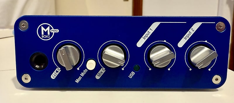 Digidesign MBox 2 Mini Audio Interface 2000s - Blue | Reverb UK