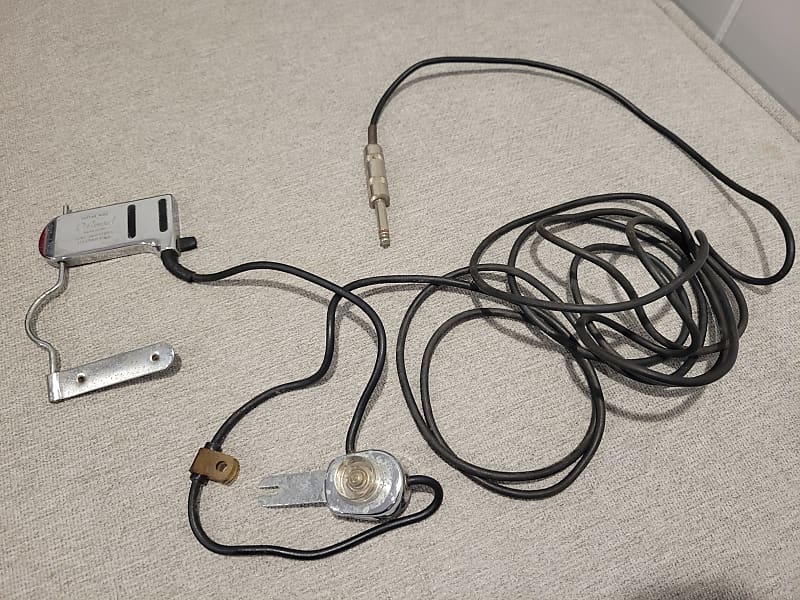 DeArmond FHC Guitar Mike 1940s - Chrome | Reverb