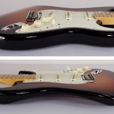 2014 Fender American Standard Stratocaster Sunburst with | Reverb