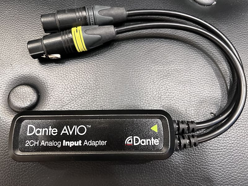 Audinate Dante AVIO 2-Channel Analog Input Adapter | Reverb UK