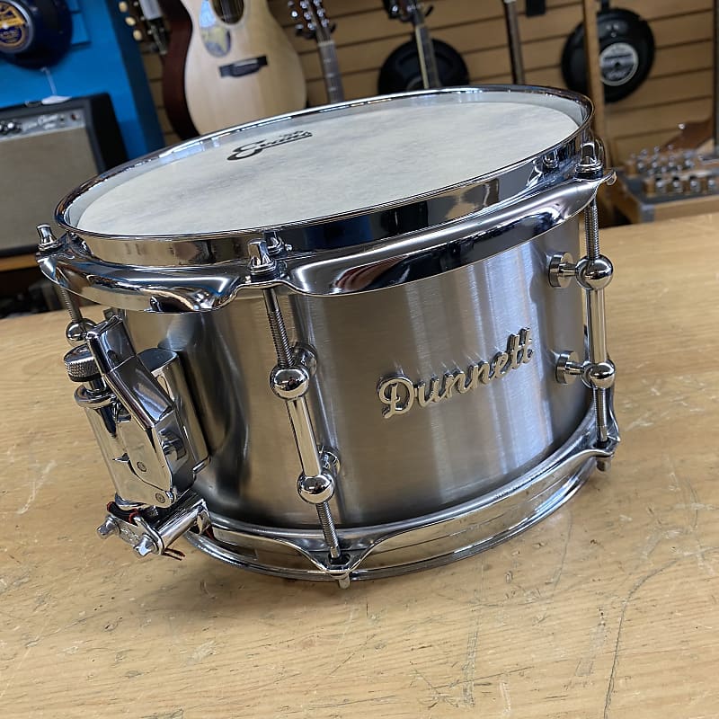 Dunnett 6" x 10" Titanium Snare Drum | Reverb