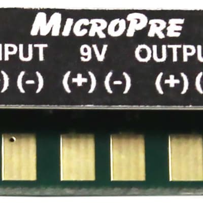 Schatten Micro-Pre Guitar/Instrument Piezo Buffer Preamp, | Reverb