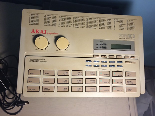 Akai Professional XR 10 Vintage Drum Machine | Reverb UK