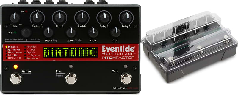 Eventide PitchFactor Harmonizer Pedal Bundle with Decksaver | Reverb