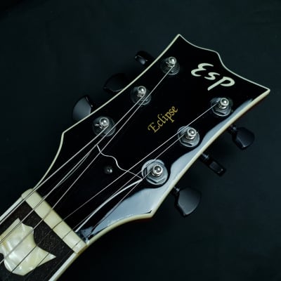 ESP Eclipse II 2006 See-thru Black Cherry Quilted Maple 4 | Reverb
