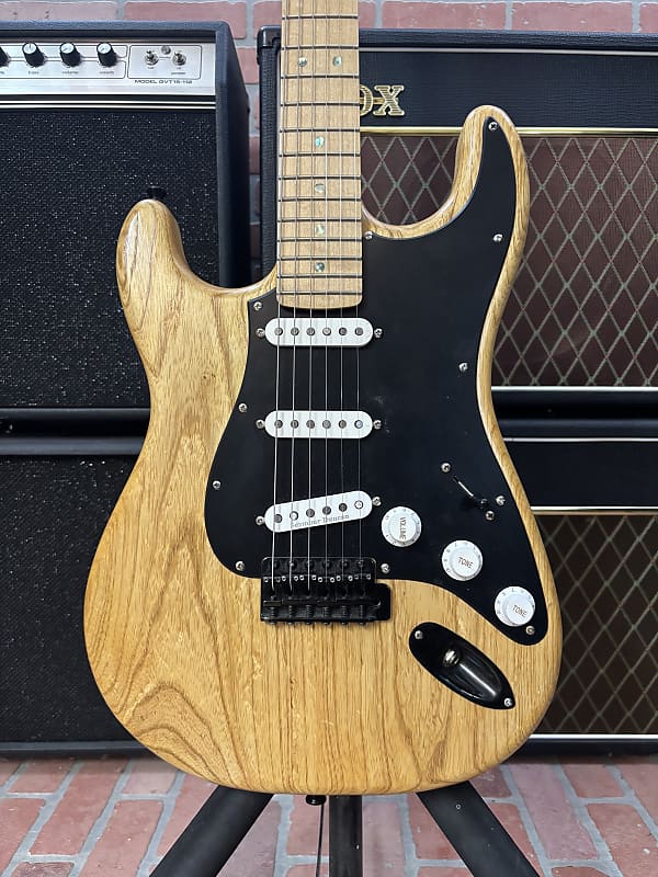 Warmoth Reverse Strat Natural Duncan SSL | Reverb