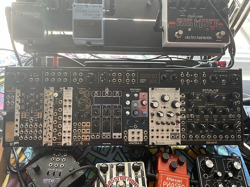 Nano Modules Caixa 104 Eurorack Case - Built-in 1u Modules! | Reverb