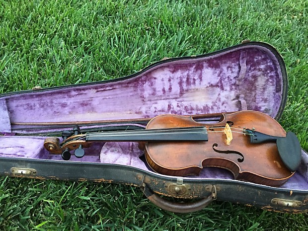 Antique Vintage Jacob Stainer German factory fiddle violin, | Reverb