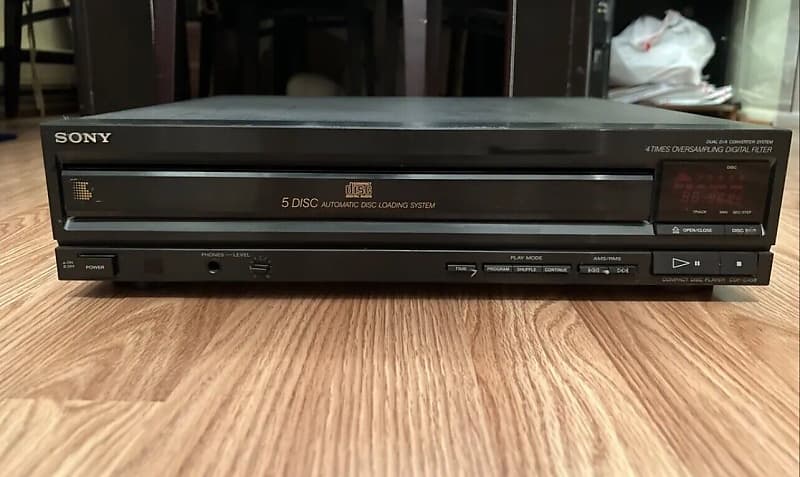 Sony Cdp-c400 CD Player 5 Disc Changer | Reverb