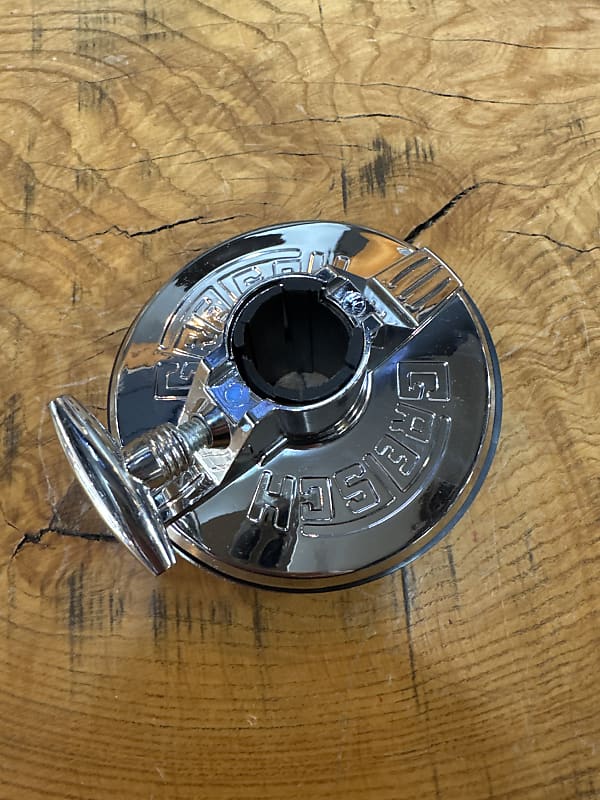 Gretsch Bass Drum Tom Mount Bracket (Round) - Chrome | Reverb