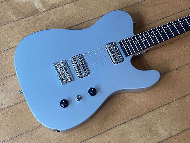 Del Mar Lutherie Filter-Tron Tele 2022 Inca Silver Made in | Reverb