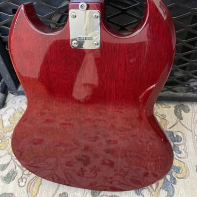 Morris Japan SG Mid-70s - Cherry (Gibson SG Copy) | Reverb Poland