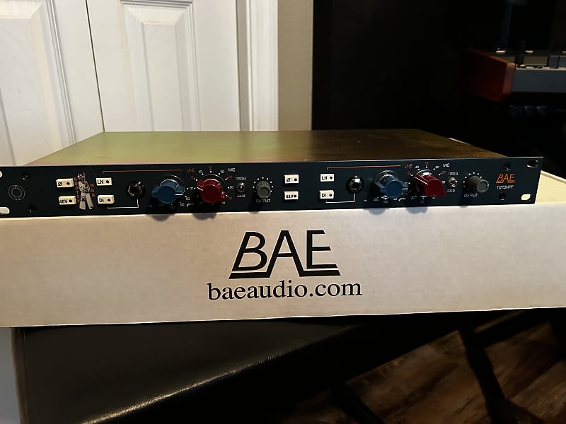 BAE 1073 Dual MPF with Power Supply with Bootsy Collins MOD | Reverb