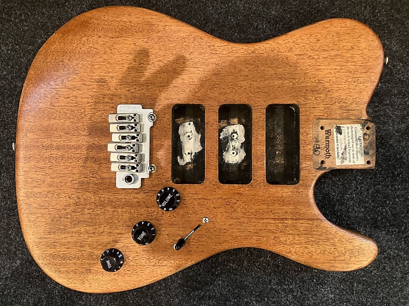 Warmoth Hybrid Telecaster body (natural mahogany), 3 P90 | Reverb