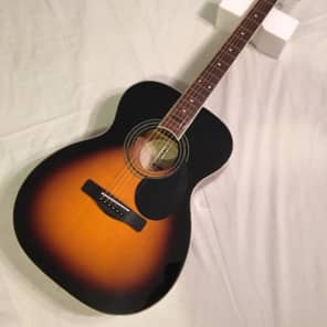 SAMICK Greg Bennett "Sunburst" GOM100S Solid Top Acoustic | Reverb