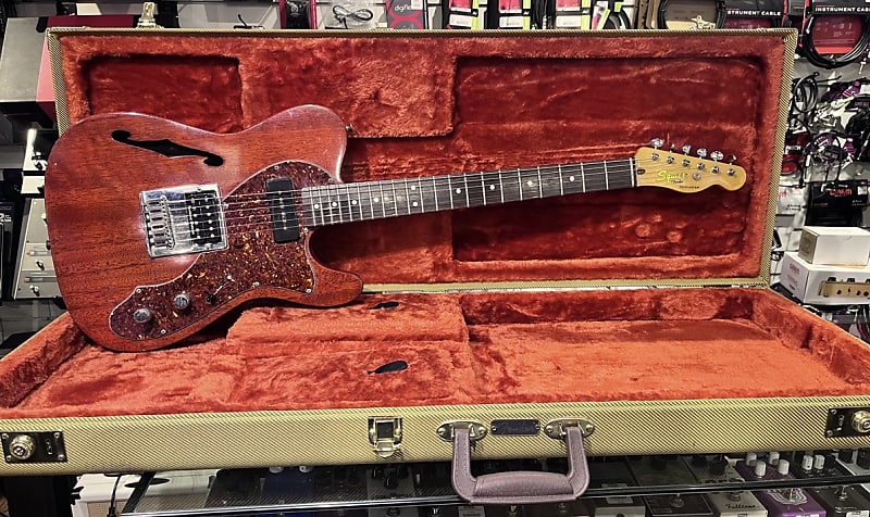 Squier Partscaster Thinline Telecaster with Case | Reverb Canada