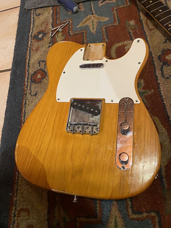1957 Fender Telecaster body loaded | Reverb