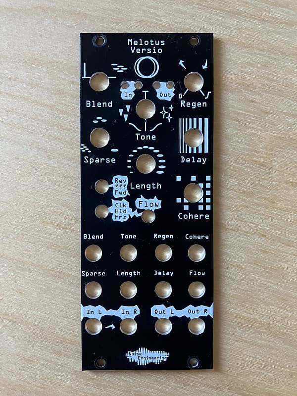 Noise Engineering Melotus Versio (Panel) - Black | Reverb
