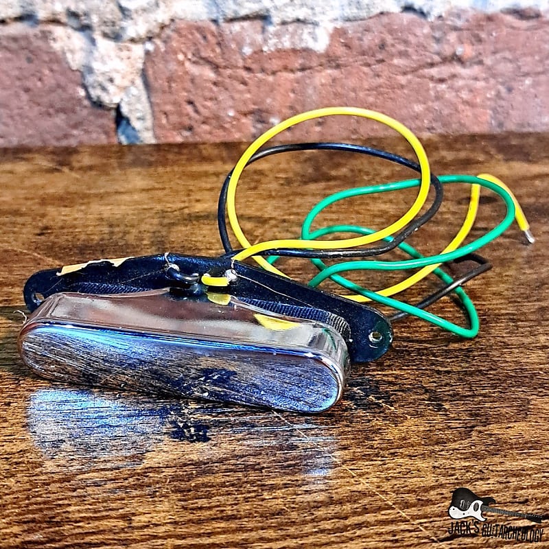 Squier Single Coil Telecaster Neck Pickup (2000-10s - Chrome) | Reverb