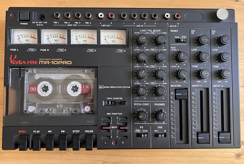 Vestax Vesta Fire MR-10PRO multi-track cassette recorder | Reverb