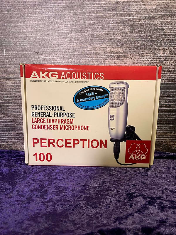 AKG Perception 100 USB Studio Condenser Microphone (King of | Reverb