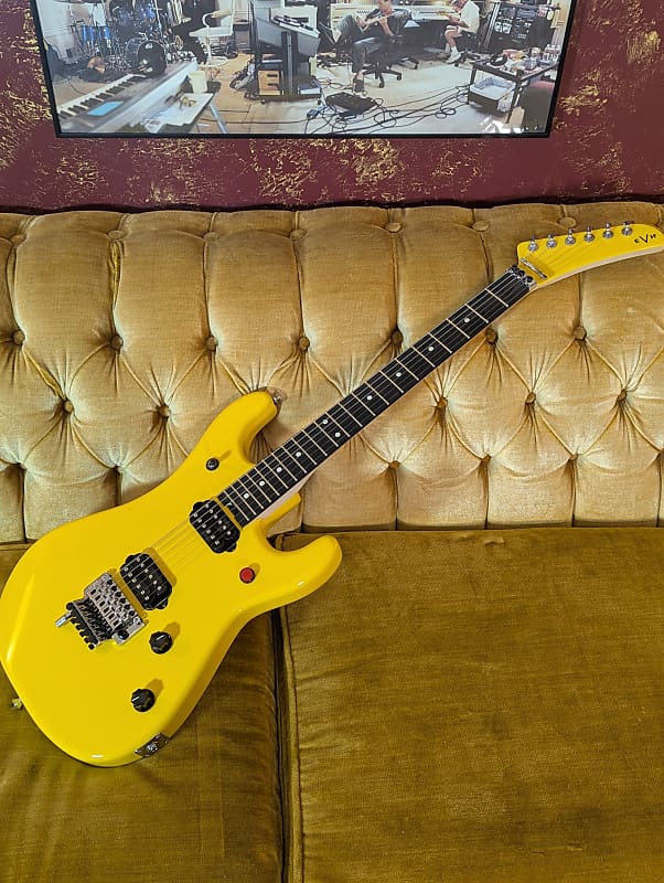 EVH 5150 SERIES STANDARD, EBONY 2023 - EVH Yellow | Reverb