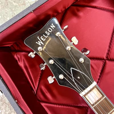 Welson DS-2T Hollowbody electric guitar 1960’s - Sunburst vox | Reverb