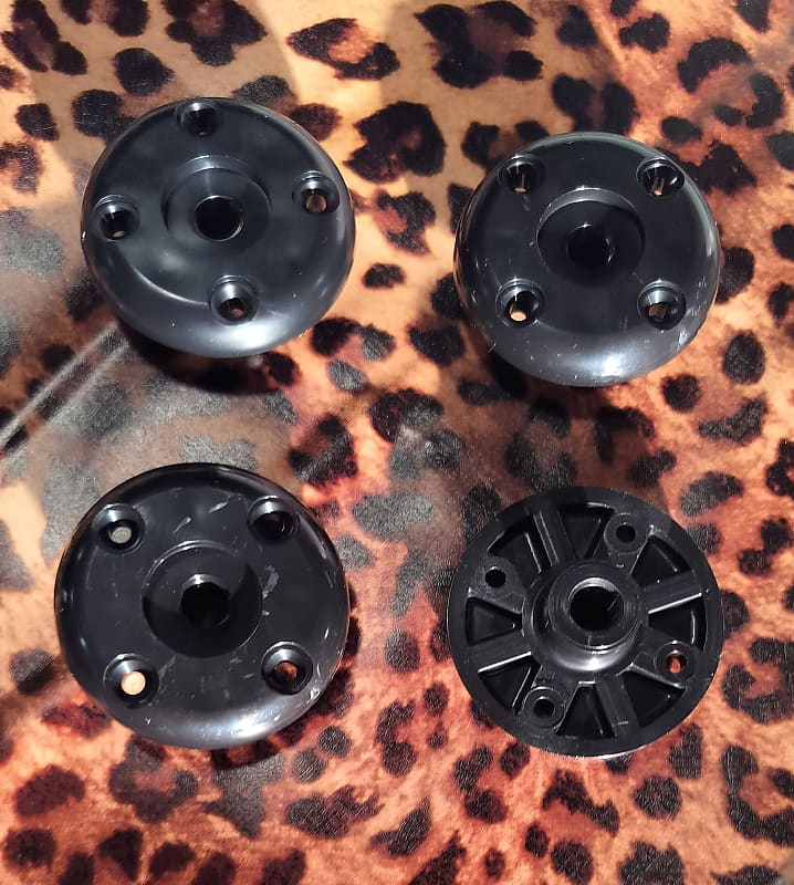 Marshall Caster Cups 1970s - 2020s - Black | Reverb