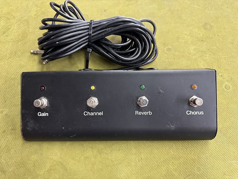 B-52 4 Button Footswitch Reverb Chorus Gain Channel | Reverb