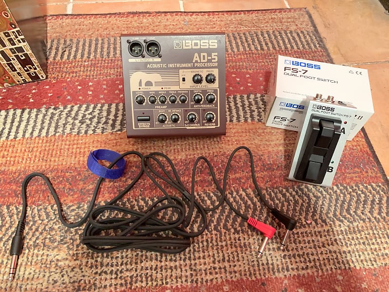 Boss Pack BOSS AD-5 (pre/processor acoustics inst.) + BOSS | Reverb