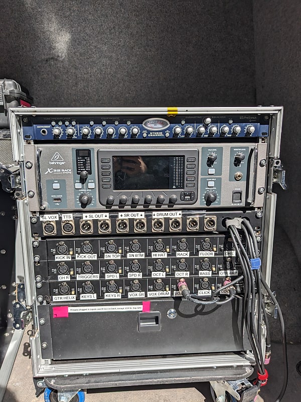 IEM Rack with X32, split and tails, + extras | Reverb UK