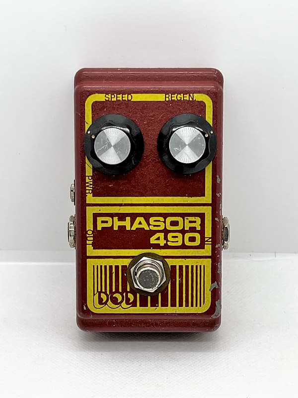 DOD 490 Phaser • Yellow Font • 1979 | Reverb
