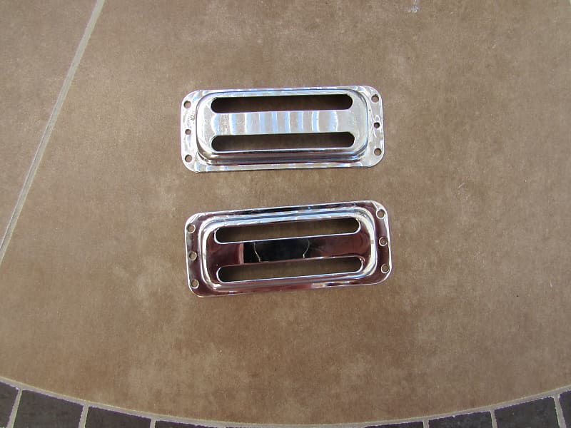 Rickenbacker TOASTER PICKUP COVERS NOS/EXCELLENT - CHROME | Reverb