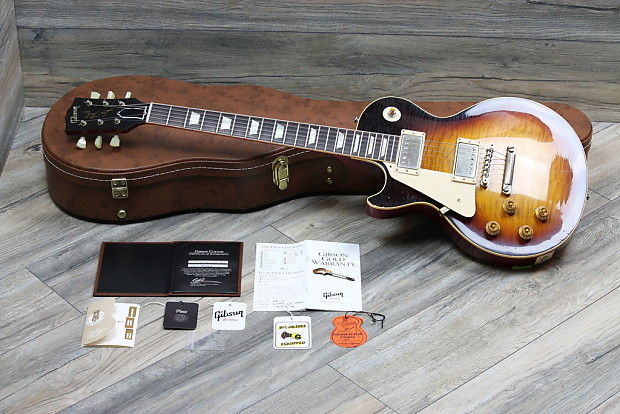 Gibson Les Paul R9 2015 Tobacco Lefty Lefthanded | Reverb UK