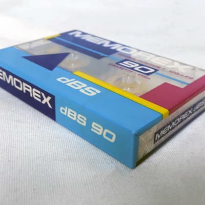 MEMOREX 90 Audio Cassette Tape DBS Normal Bias NEW Factory | Reverb