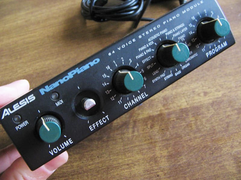 Alesis NanoPiano MIDI Synth Module, Tested w/ Manual | Reverb