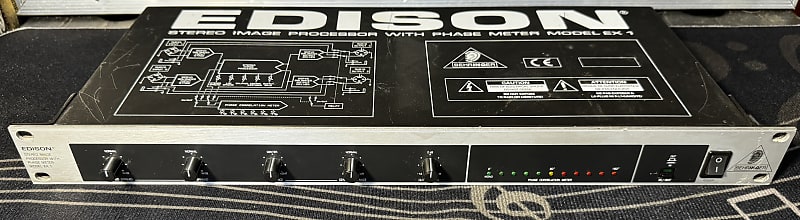 Behringer Edison EX-1 Stereo Image Processor with Phase Meter | Reverb