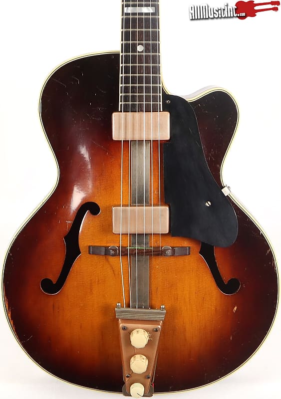 Vintage 1950s Vega Odell Duo-Tron E-202 Archtop Hollowbody | Reverb