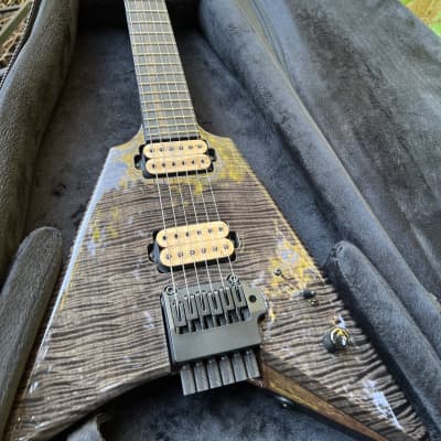 Kiesel Type-X 6 Trem 2020 - Deep Sunset Burst Over Flamed | Reverb